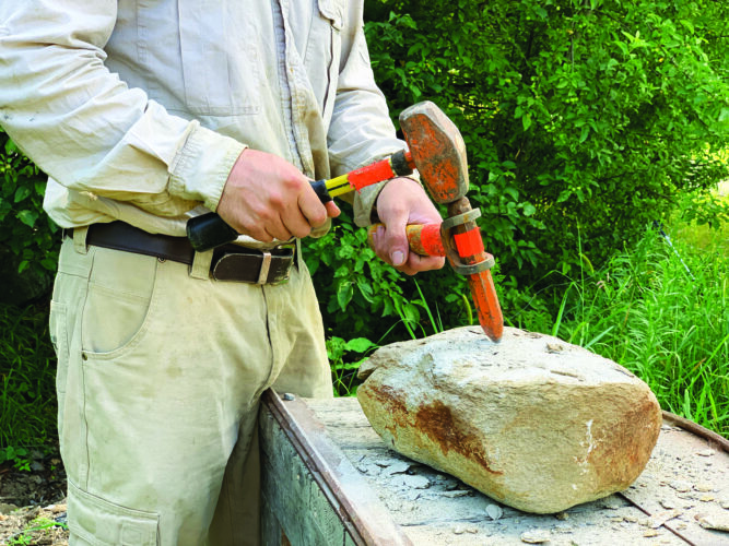 Basic Techniques for Shaping Stone by Hand – Mother Earth News